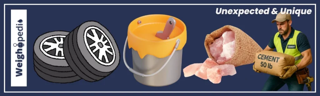 22 Common things that weigh 50 pounds (lb) Everyday Items